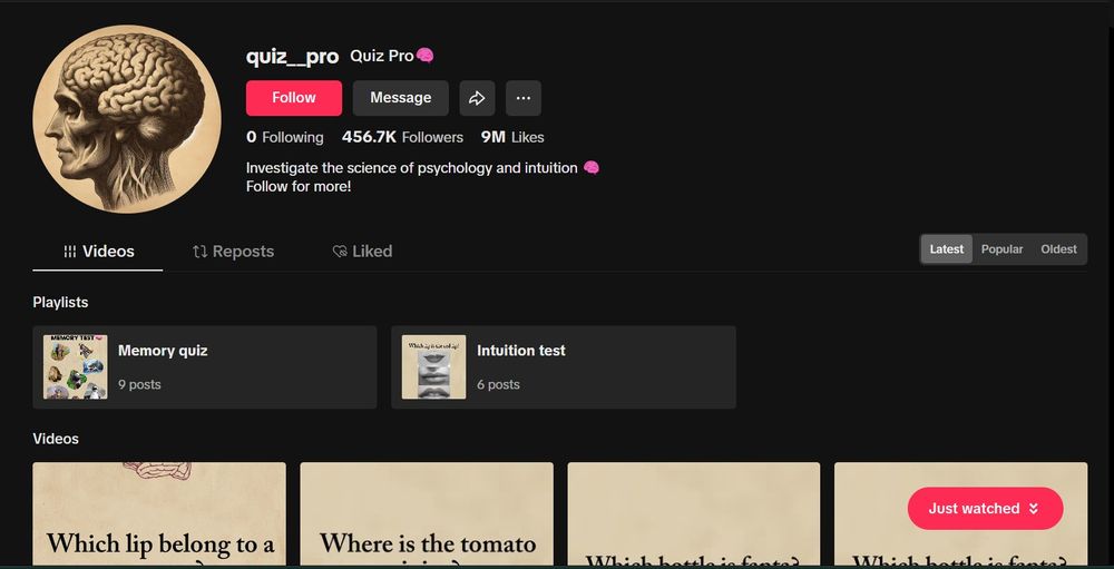 Top 5 TikTok Quiz Channels (Make Viral Quiz Videos With AI)